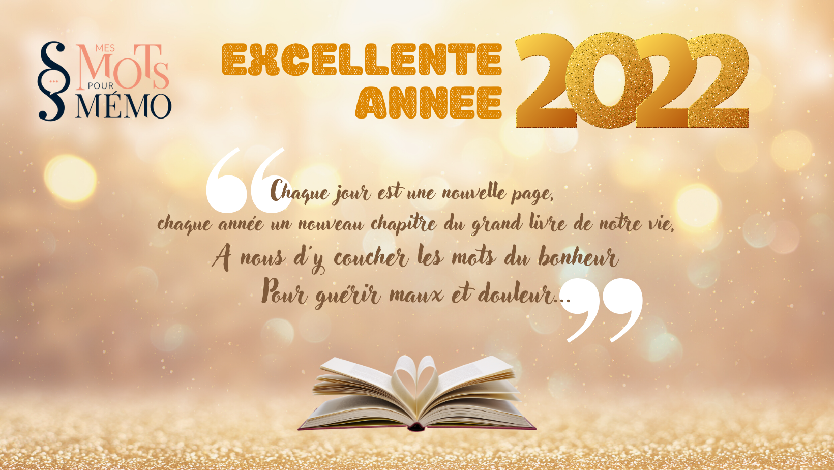Excellente annee 2022... | Mes mots pour mémo